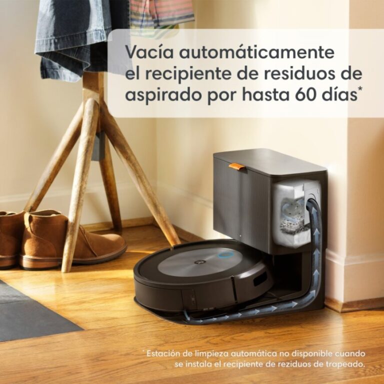 Roomba Combo j5+ Nueva Aspiradora y Trapeadora Robot 2 en 1 iRobot Wifi ...